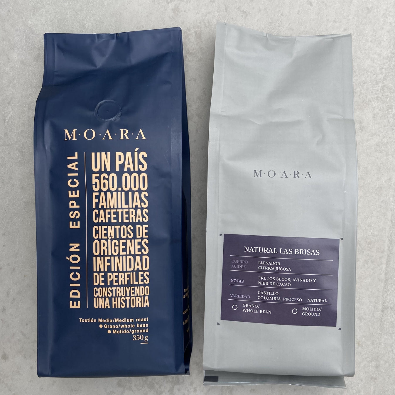 Dúo Café Natural Las Brisas 320gr + Café Edición Especial 350gr – Moara Café